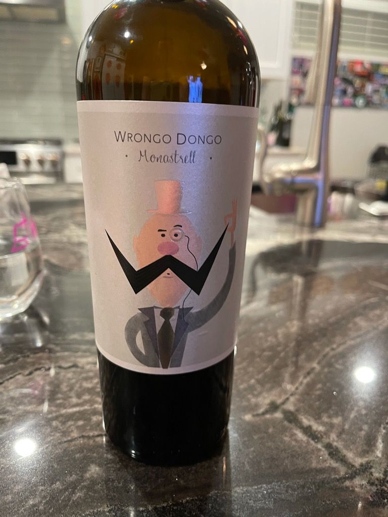 2018 Bodegas Volver Monastrell Wrongo Dongo, Spain, Murcia, Jumilla ...
