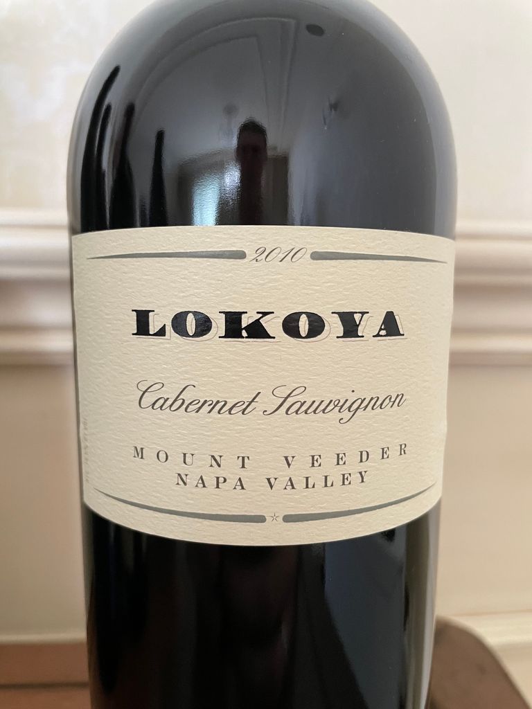 2010 Lokoya Cabernet Sauvignon Mt. Veeder, USA, California, Napa Valley ...