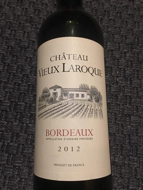 2015 Château Vieux Laroque, France, Bordeaux - CellarTracker