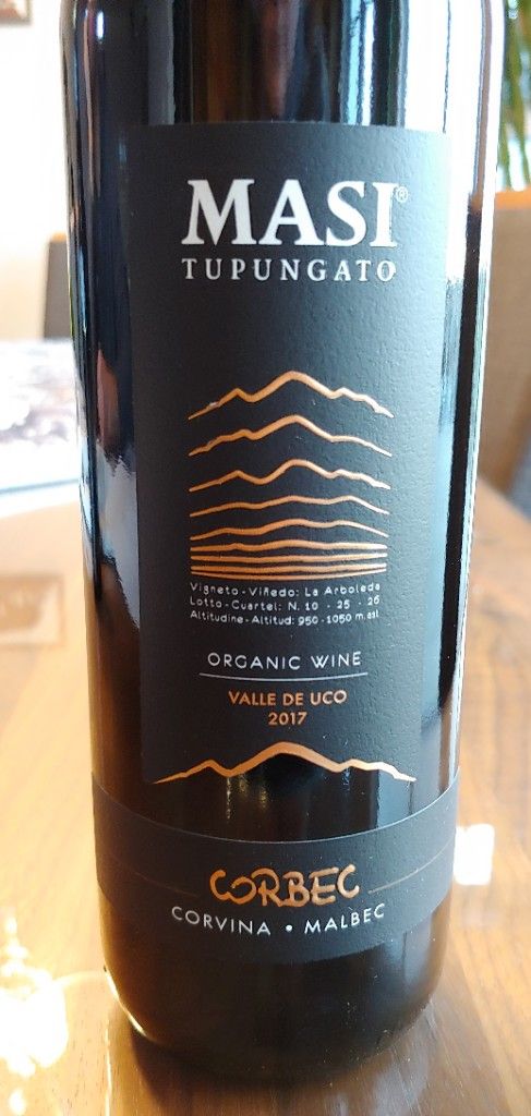 2017 Masi Tupungato Corbec Appassimento La Arboleda, Argentina, Mendoza, Valle de Uco, Tupungato ...