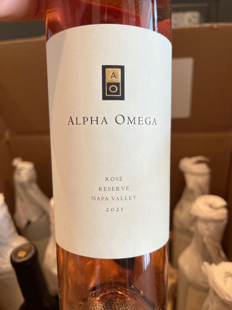 2021 Alpha Omega Rosé Reserve, USA, California, Napa Valley - CellarTracker