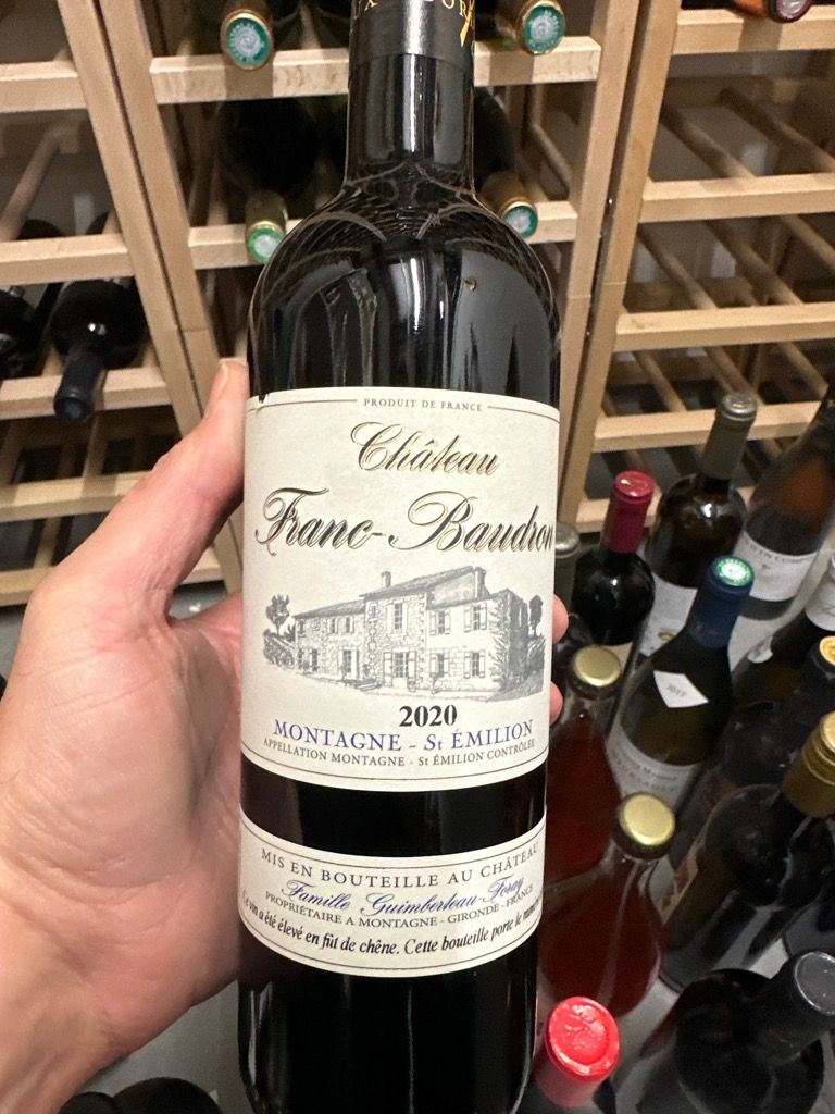 2020 Château Vieux Baudron Montagne-Saint-Émilion, France, Bordeaux ...