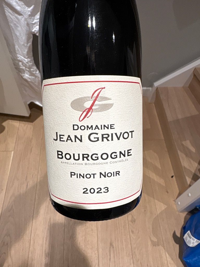 2023 Domaine Jean Grivot Bourgogne, France, Burgundy, Bourgogne ...