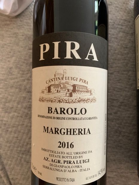 2016 Luigi Pira Barolo Margheria, Italy, Piedmont, Langhe, Barolo ...