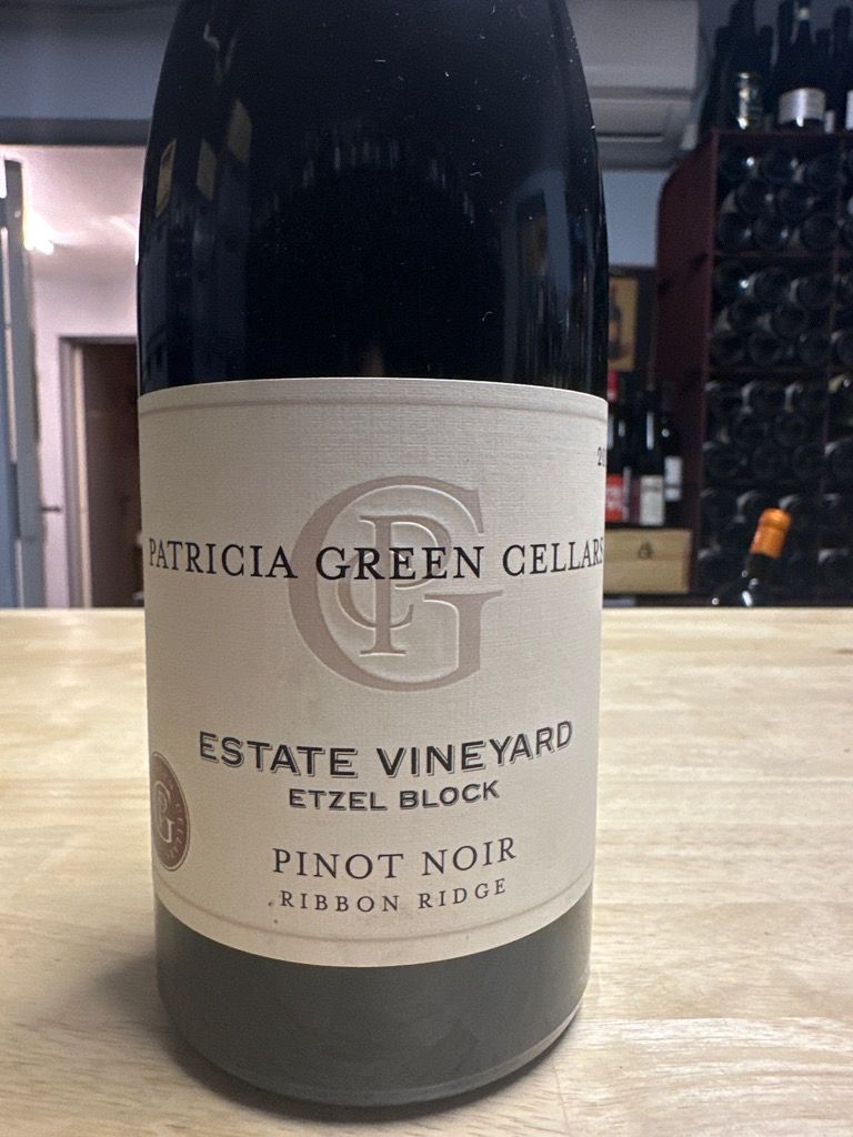 2014 Patricia Green Cellars Pinot Noir Estate Vineyard Etzel Block, USA ...