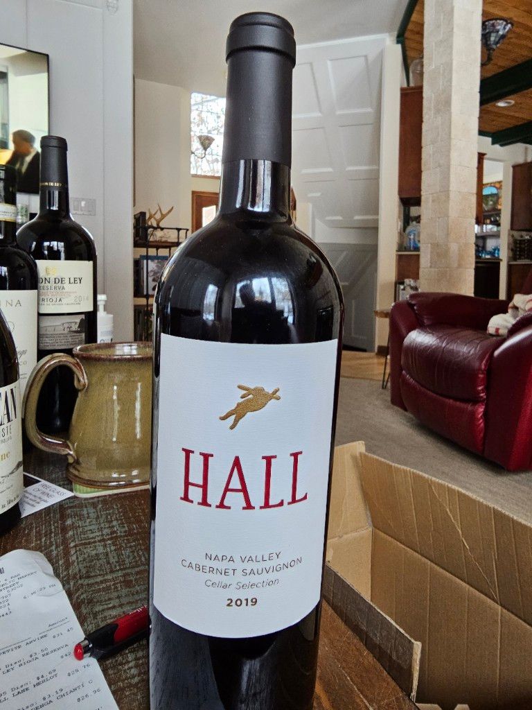 2019 Hall Cabernet Sauvignon Cellar Selection Napa Valley, USA ...