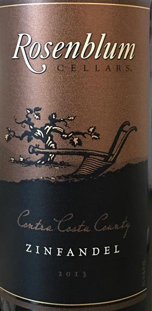 2010 Rosenblum Cellars Zinfandel Contra Costa California, USA ...