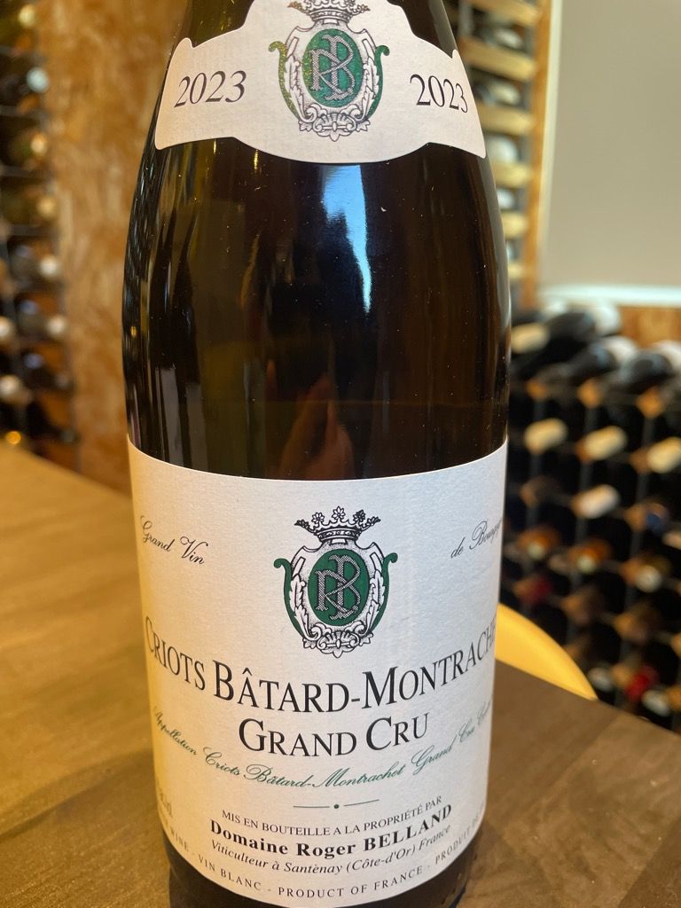 2023 Domaine Roger Belland Criots-Bâtard-Montrachet, France, Burgundy ...