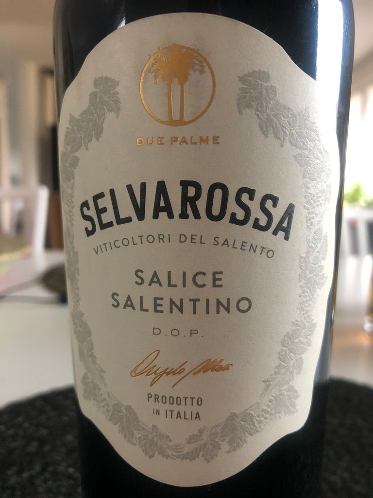 2021 Cantine Due Palme Salice Salentino SelvaRossa, Italy, Puglia ...