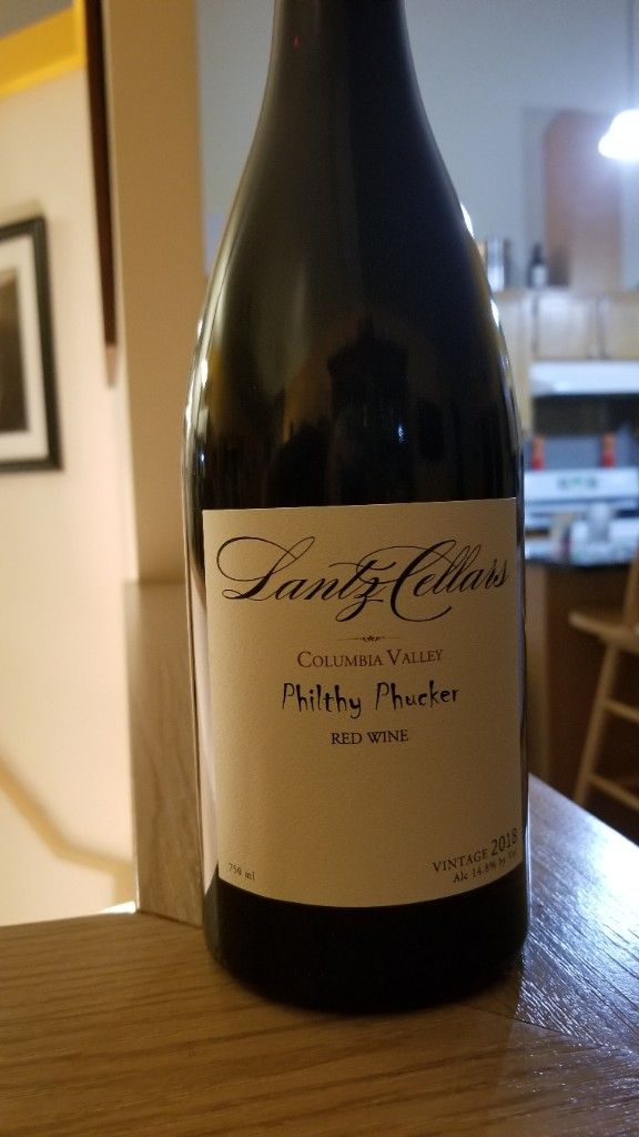 2014 Lantz Cellars Philthy Phucker, USA, Washington, Columbia Valley ...