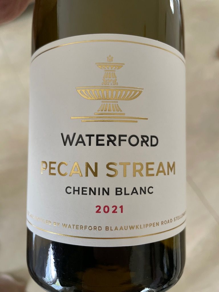 2022 Waterford Estate Chenin Blanc Pecan Stream, South Africa, Western ...