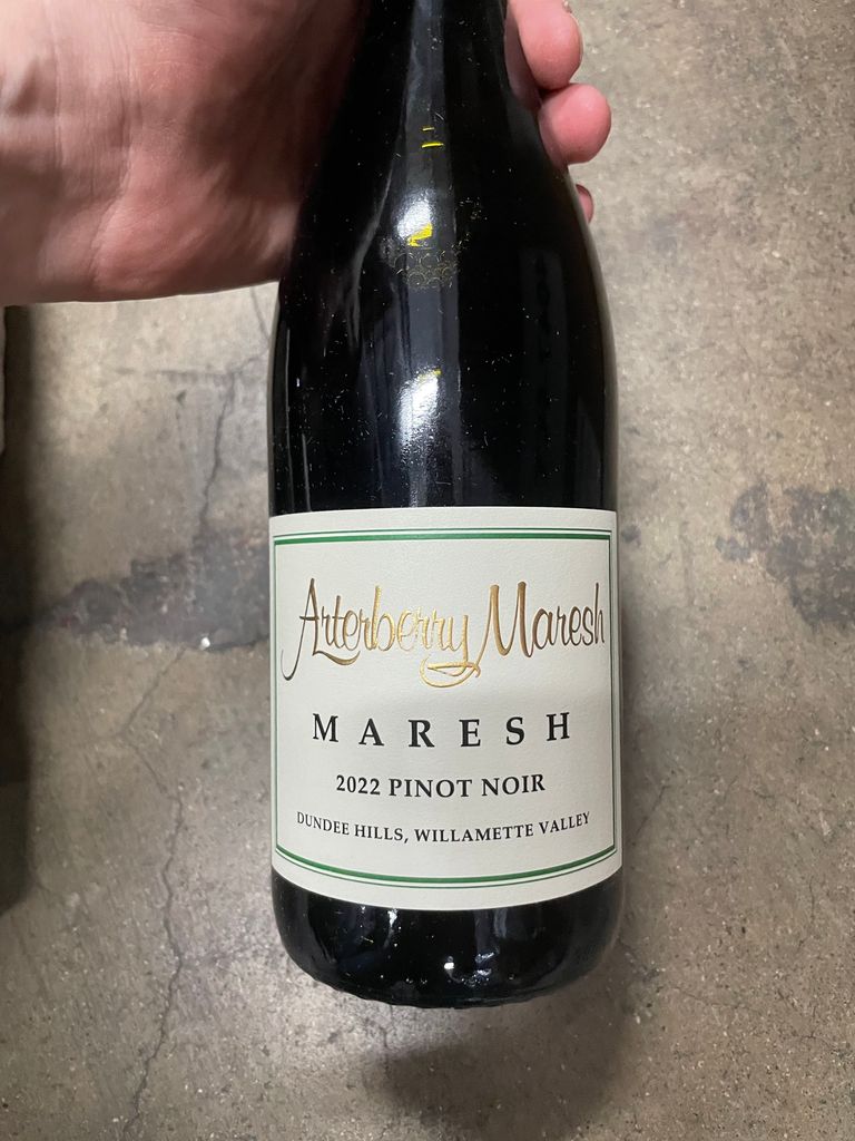 2022 Arterberry Maresh Pinot Noir Maresh Vineyard, USA, Oregon ...