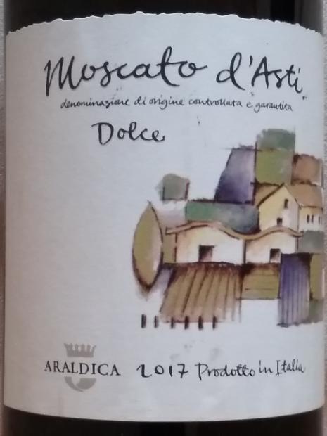 2017 Araldica Moscato d'Asti Dolce, Italy, Piedmont, Asti, Moscato d ...