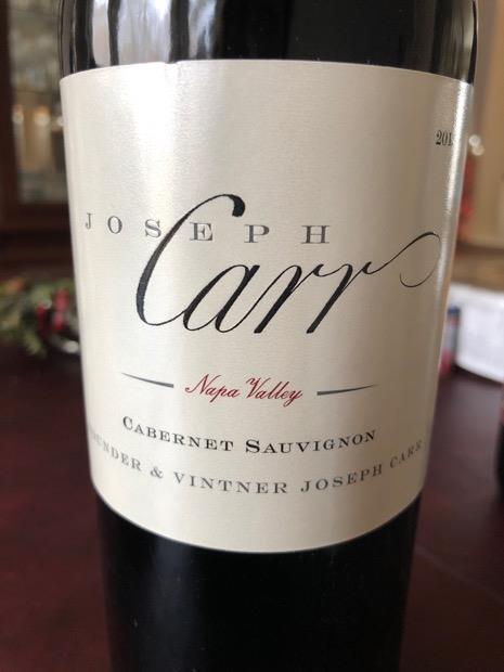 2015 Joseph Carr Cabernet Sauvignon, USA, California, Napa Valley ...