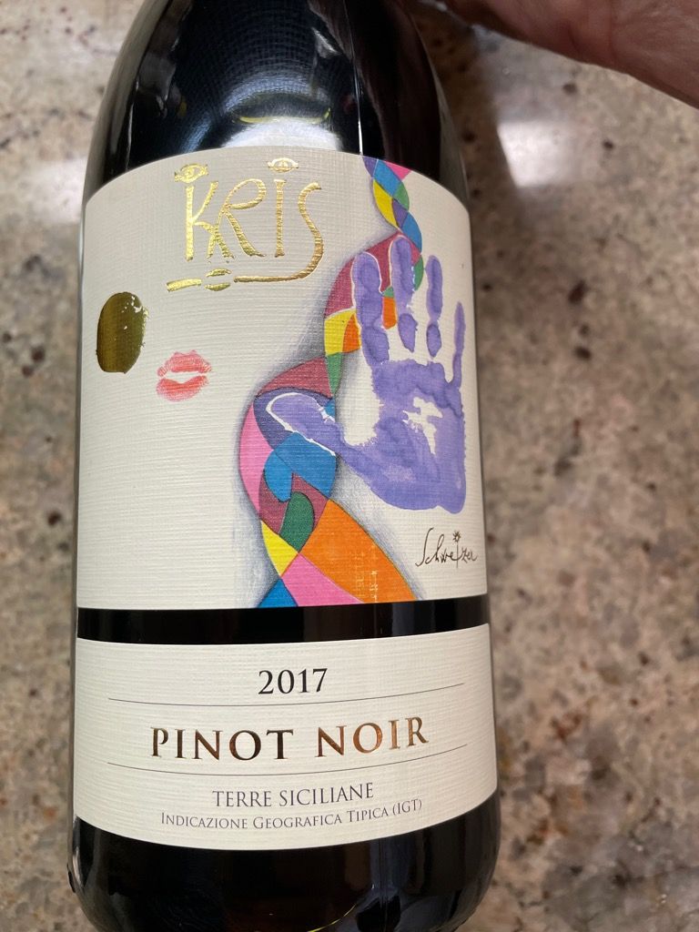 2022 Kris Pinot Noir Provincia di Pavia IGT, Italy, Lombardia ...