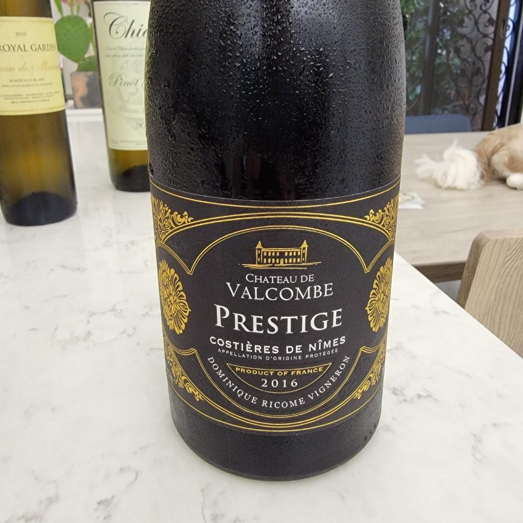 2016 Château de Valcombe Costières-de-Nîmes Prestige, France, Rhône ...