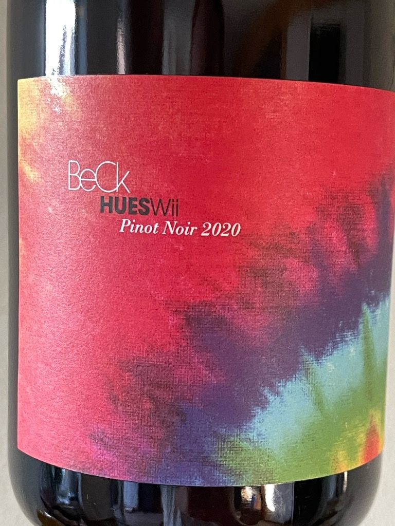 2020 Charlotte & David Beck Pinot Noir HuesWii, Germany, Baden ...