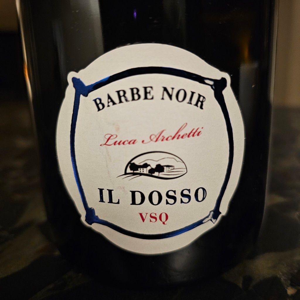 2011 Luca Archetti Terre di Franciacorta VSQ Barbe Noir, Italy ...