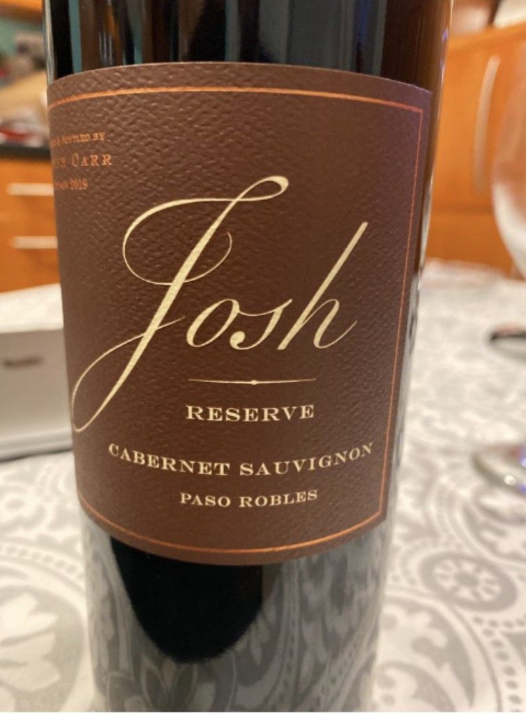 2020 Josh Cellars Cabernet Sauvignon Paso Robles Reserve, USA ...