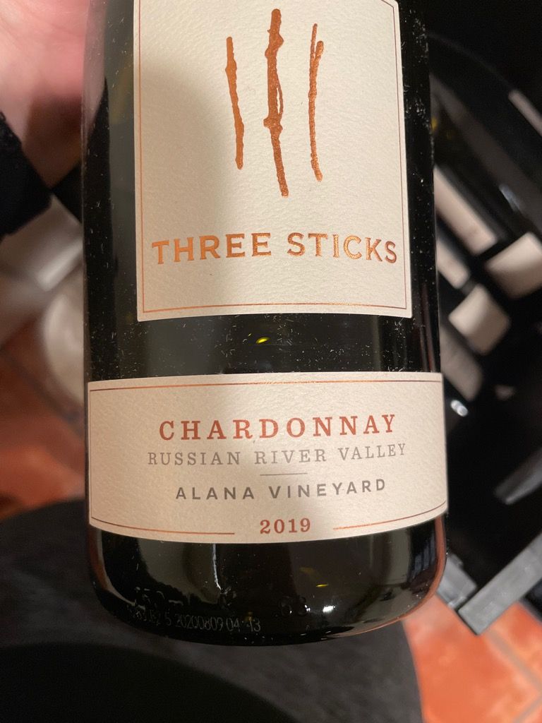 2019 Three Sticks Chardonnay Alana, USA, California, Sonoma County ...