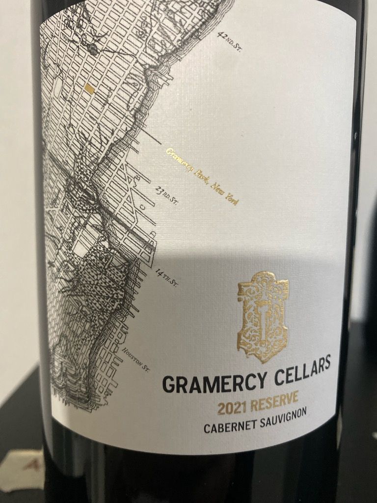 2021 Gramercy Cellars Cabernet Sauvignon Reserve, USA, Washington ...