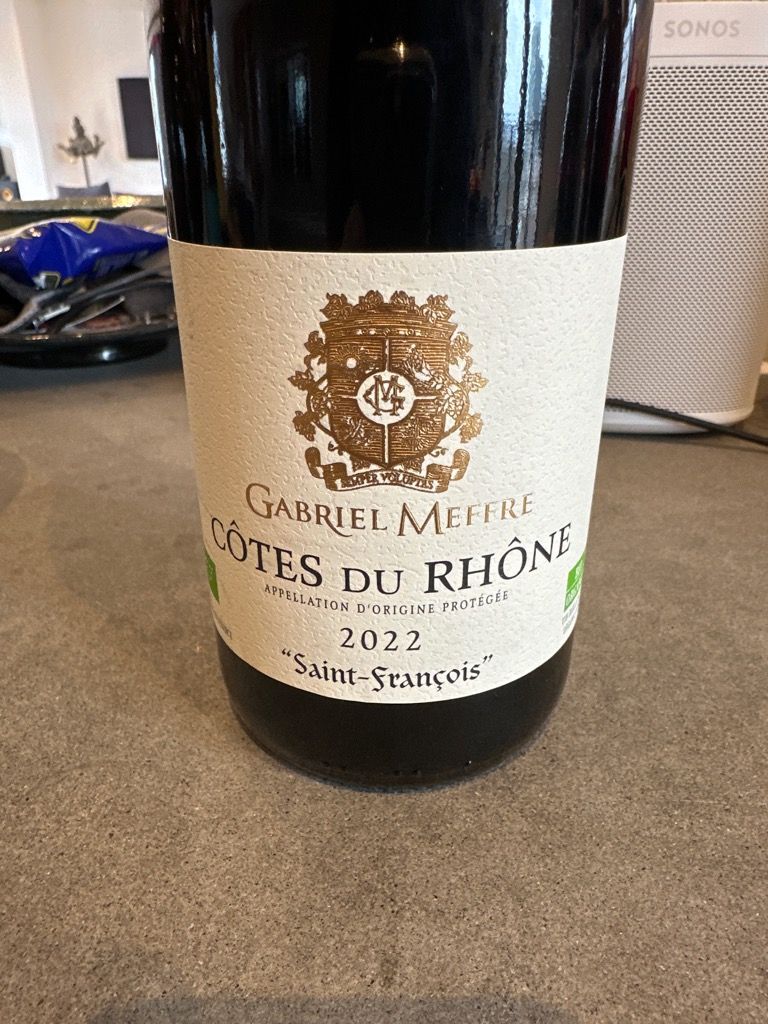 2023 Gabriel Meffre Côtes du Rhône Saint François, France, Rhône ...