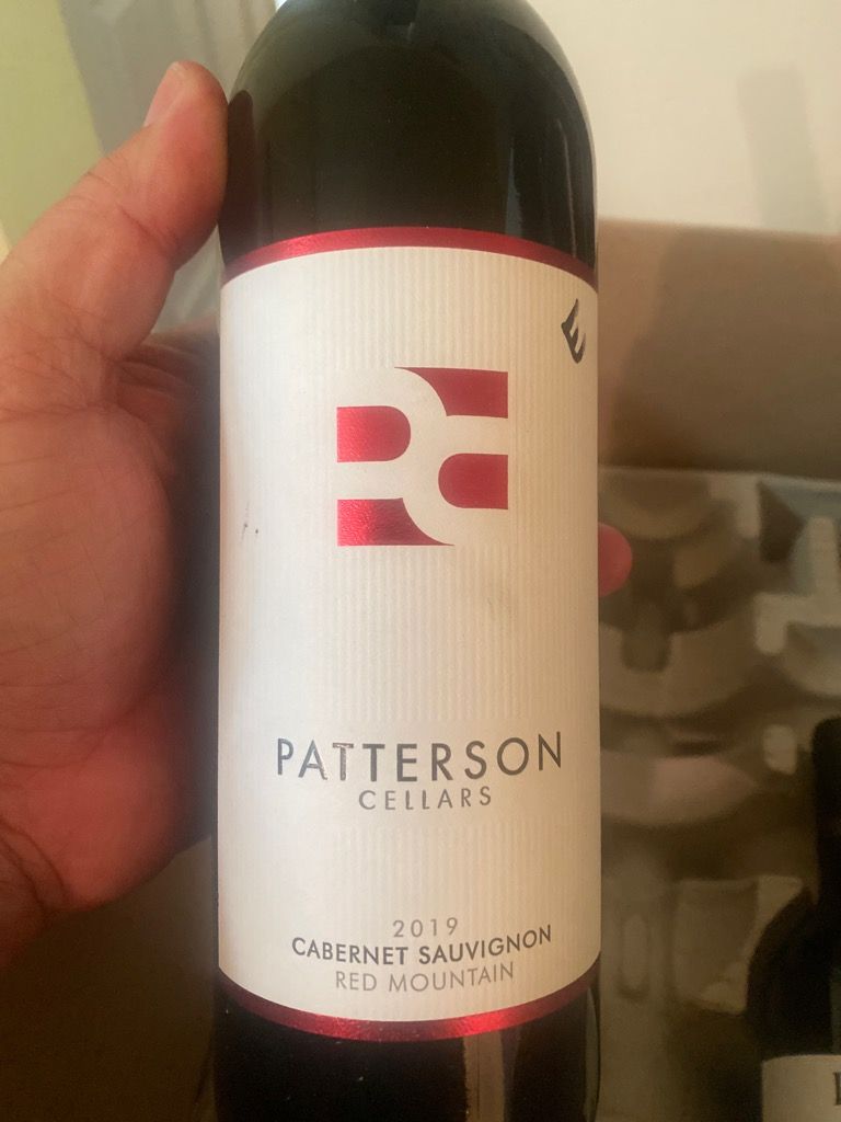 2019 Patterson Cellars Cabernet Sauvignon, USA, Washington, Columbia ...