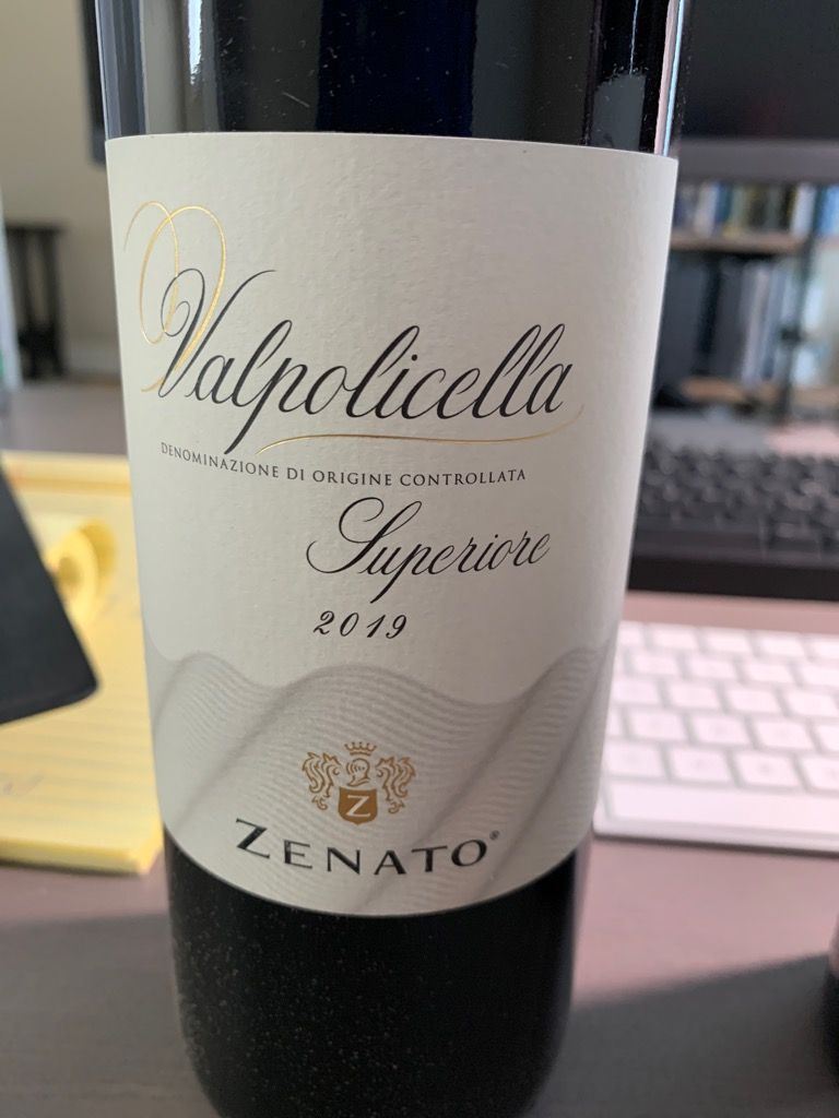 2019 Zenato Valpolicella Superiore, Italy, Veneto, Valpolicella ...