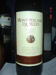 2007 Dragani Montepulciano d'Abruzzo, Italy, Abruzzi, Montepulciano d ...