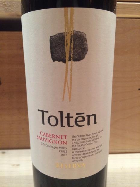 2013 Carmen Cabernet Sauvignon Tolten Central Valley, Chile, Central ...