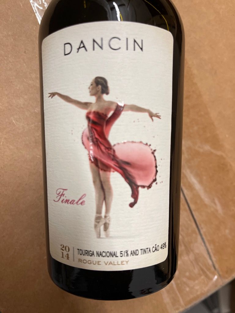 2014 Dancin Vineyards Pinot Noir Finale Dancin Vineyards, USA, Oregon ...