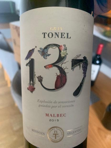 2015 Bodegas Los Toneles Malbec Gran Tonel 137, Argentina, Mendoza ...