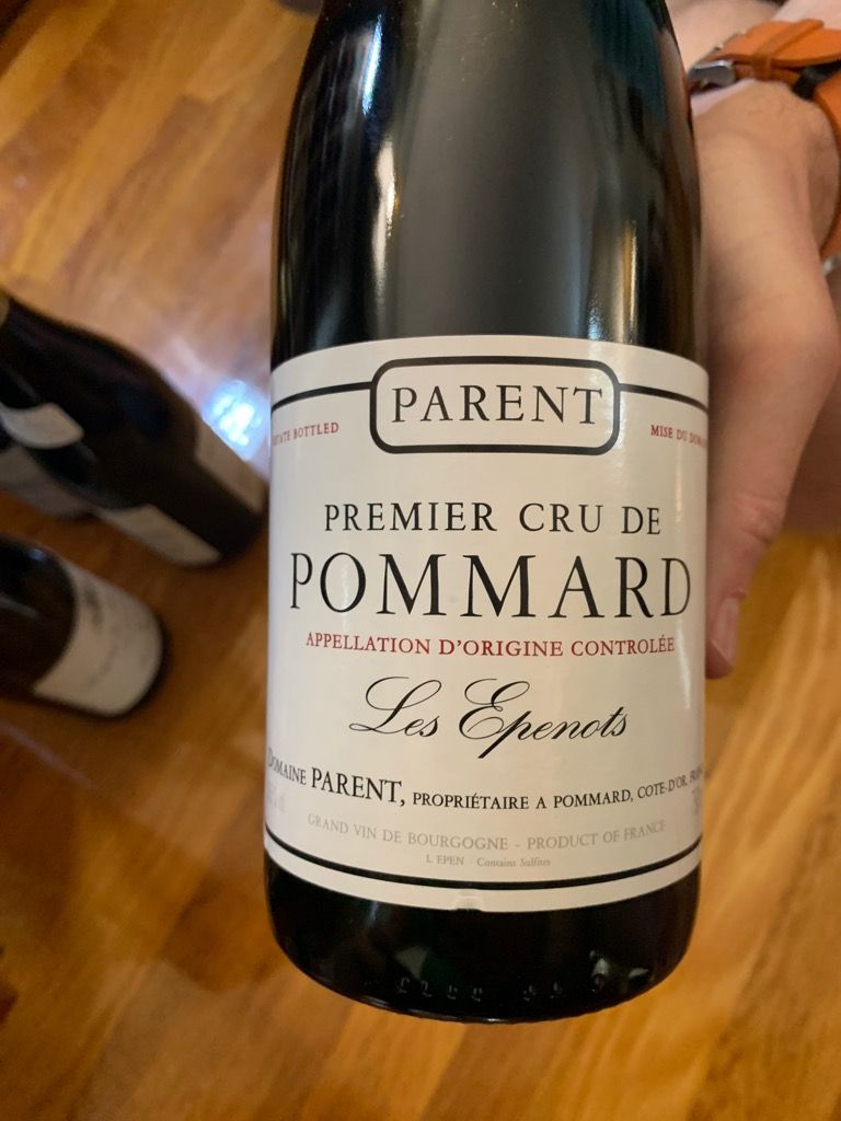 2013 Domaine Parent Pommard 1er Cru Les Épenots, France, Burgundy, Côte ...