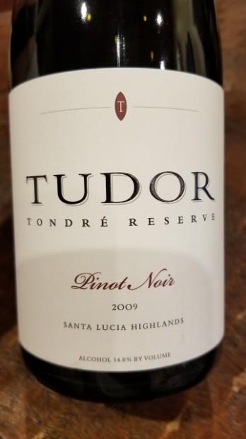 2009 Tudor Pinot Noir Tondré Reserve, USA, California, Central Coast ...