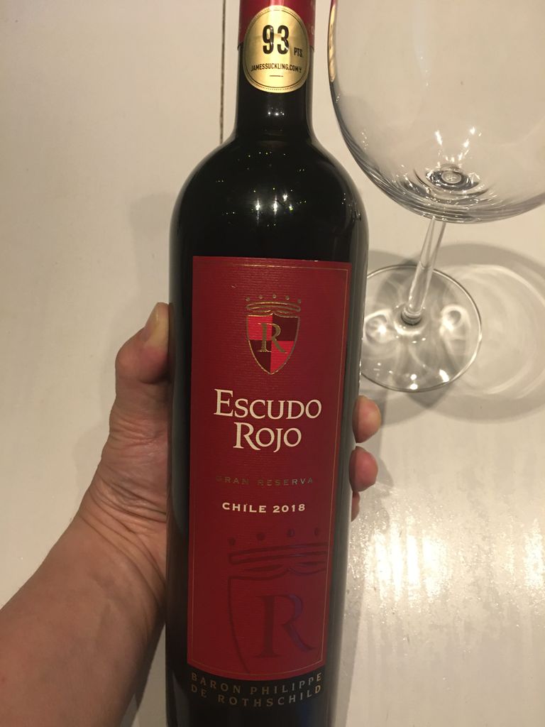 2018 Baron Philippe de Rothschild Escudo Rojo Gran Reserva, Chile ...