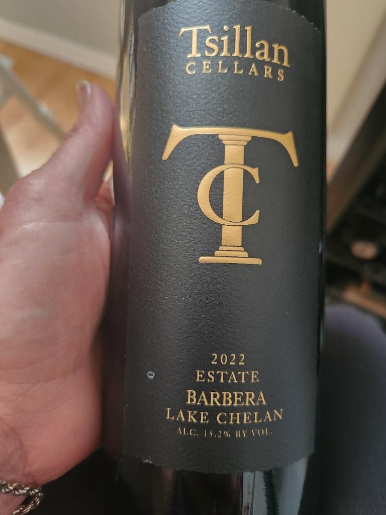 2022 Tsillan Cellars Barbera Estate, USA, Washington, Columbia Valley ...