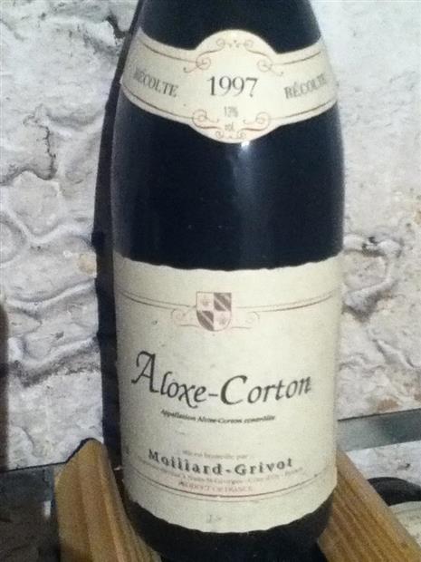 1997 Moillard-Grivot Aloxe-Corton, France, Burgundy, Côte de Beaune ...