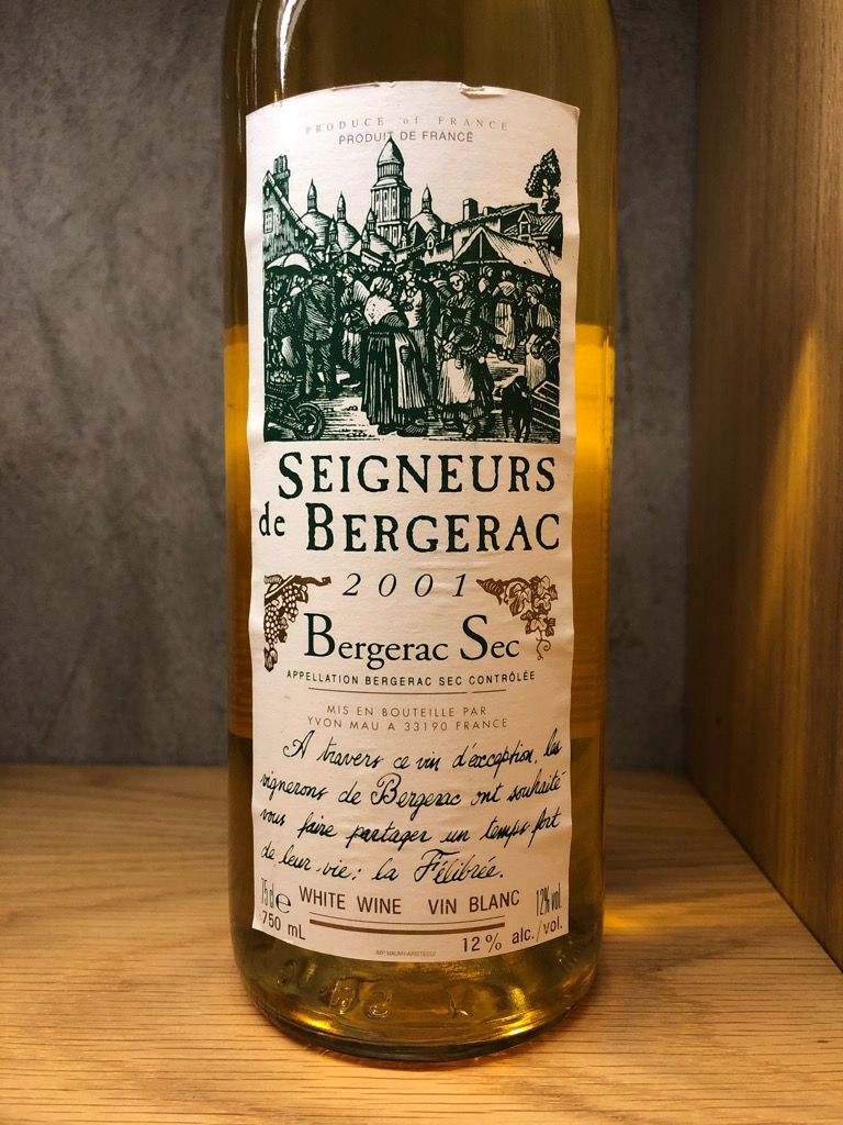 2002 Seigneurs de Bergerac Bergerac Sec Blanc, France, Southwest France ...