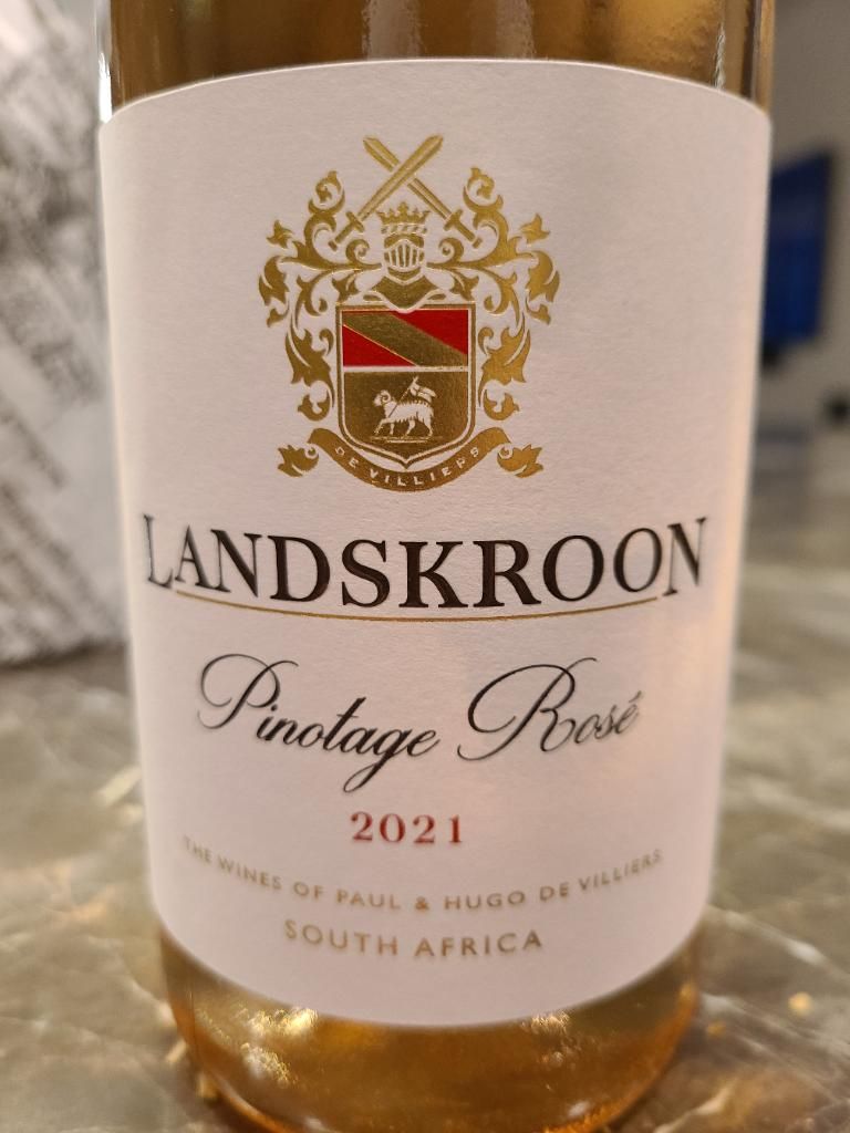 2020 Landskroon Pinotage Rosé, South Africa, Coastal Region ...