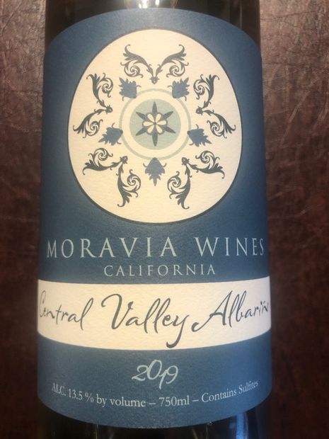 2020 Moravia Wines Albariño, USA, California, Central Valley, Fresno ...
