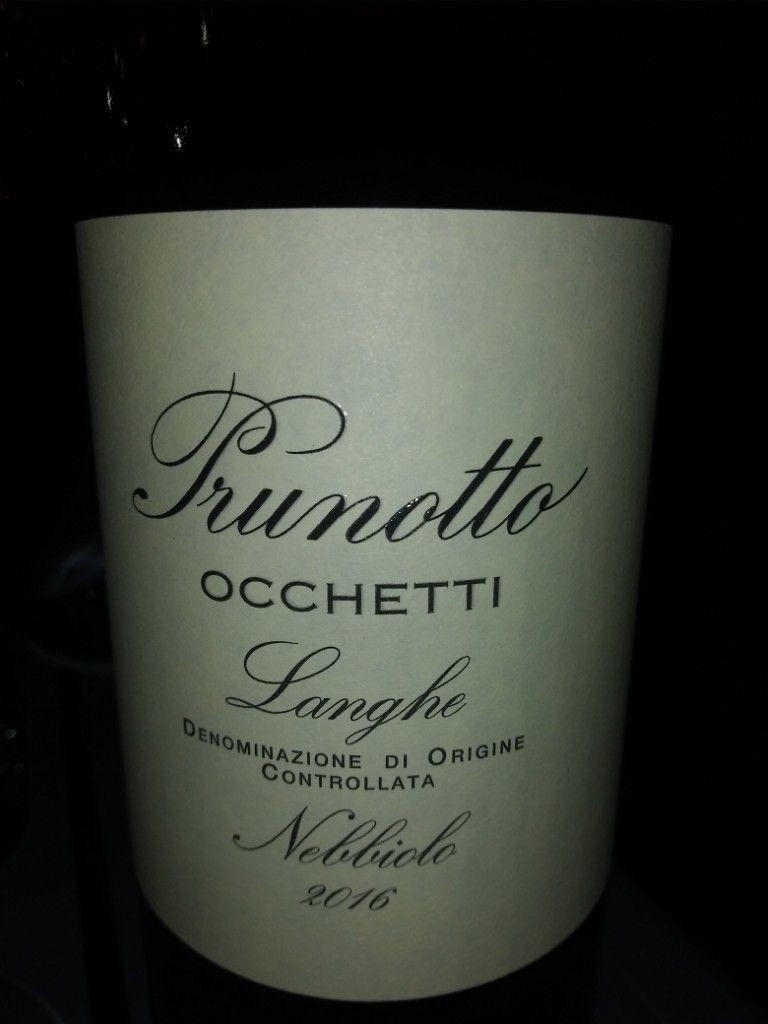 2016 Prunotto Langhe Nebbiolo Occhetti, Italy, Piedmont, Langhe, Langhe ...