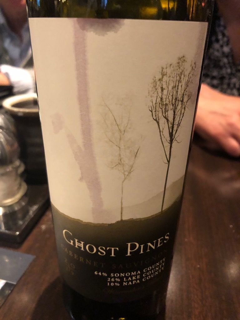 2019 Ghost Pines Cabernet Sauvignon, USA, California, North Coast ...