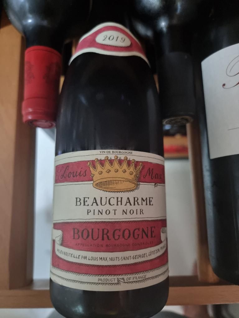 2019 Louis Max Pinot Noir Bourgogne Beaucharme, France, Burgundy ...