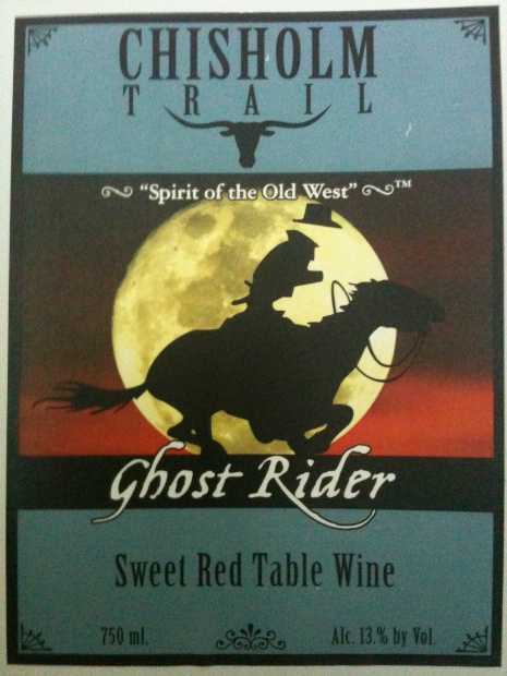 NV Chisholm Trail Winery Ghost Rider, USA, Texas, Texas Hill Country ...