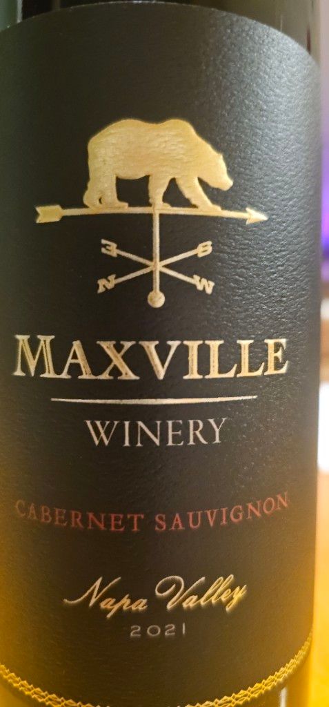 2021 Maxville Cabernet Sauvignon, USA, California, Napa Valley, Chiles ...