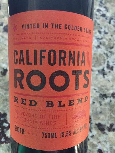 2015 California Roots Red Blend, USA, California - CellarTracker