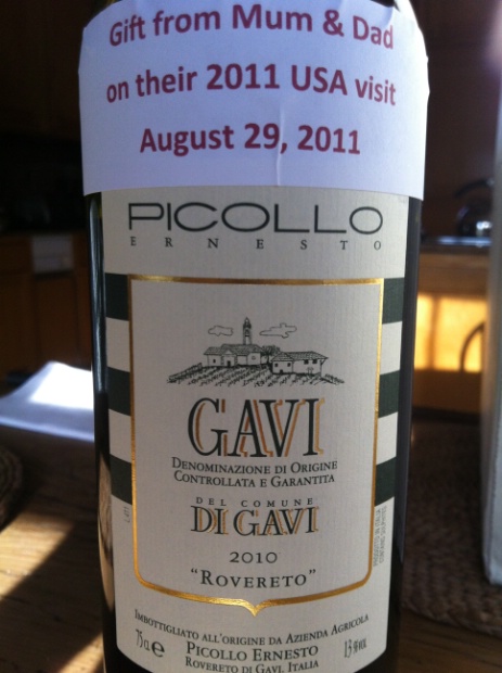 2009 Ernesto Picollo Gavi Gavi di Gavi Rovereto, Italy, Piedmont, Gavi ...