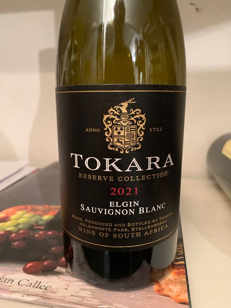 2022 Tokara Sauvignon Blanc Reserve Collection Elgin, South Africa ...