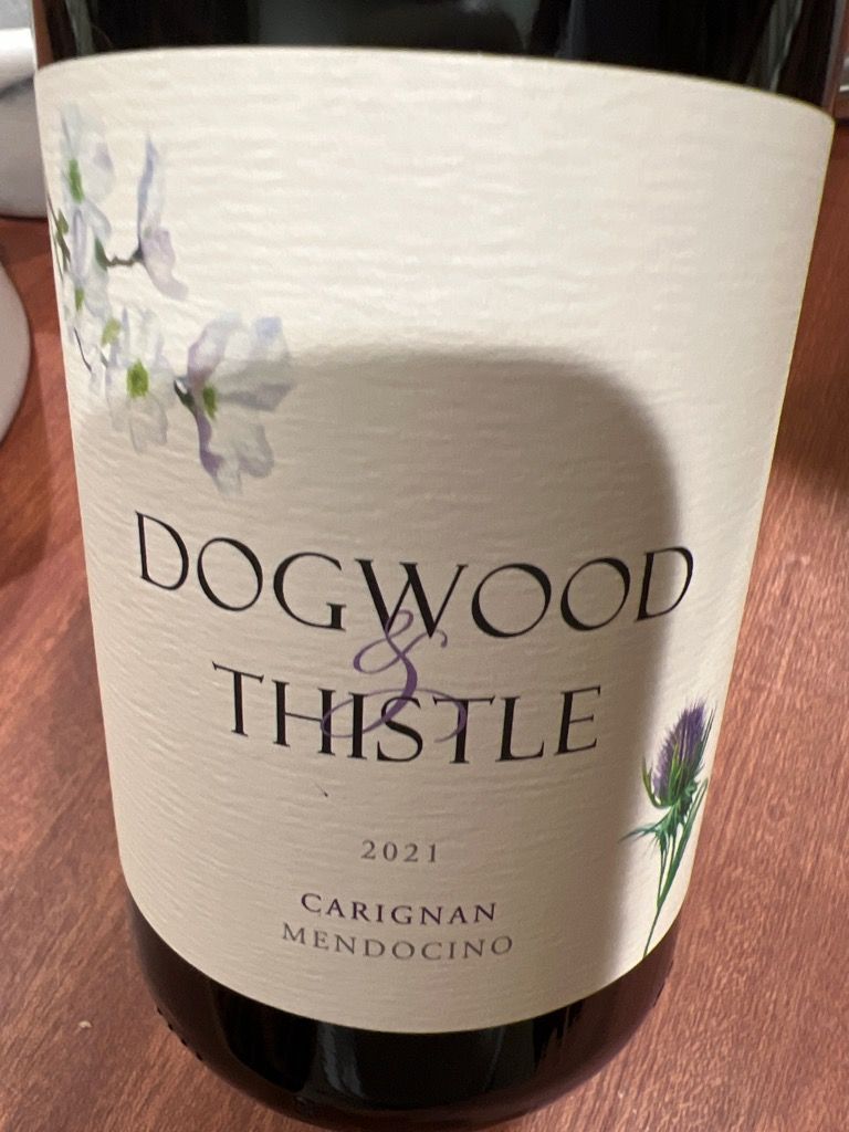 2022 Dogwood & Thistle Carignan, USA, California, North Coast ...