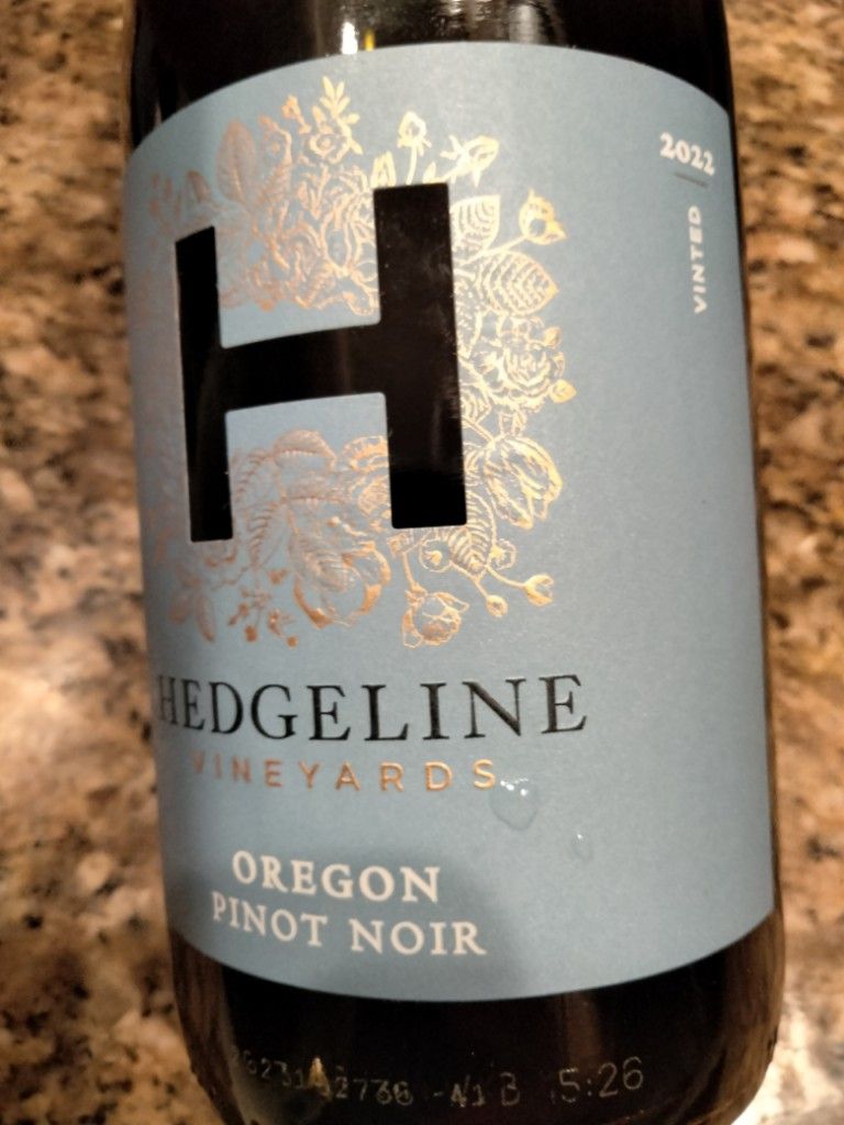 2022 Hedgeline Vineyards Pinot Noir, USA, Oregon - CellarTracker